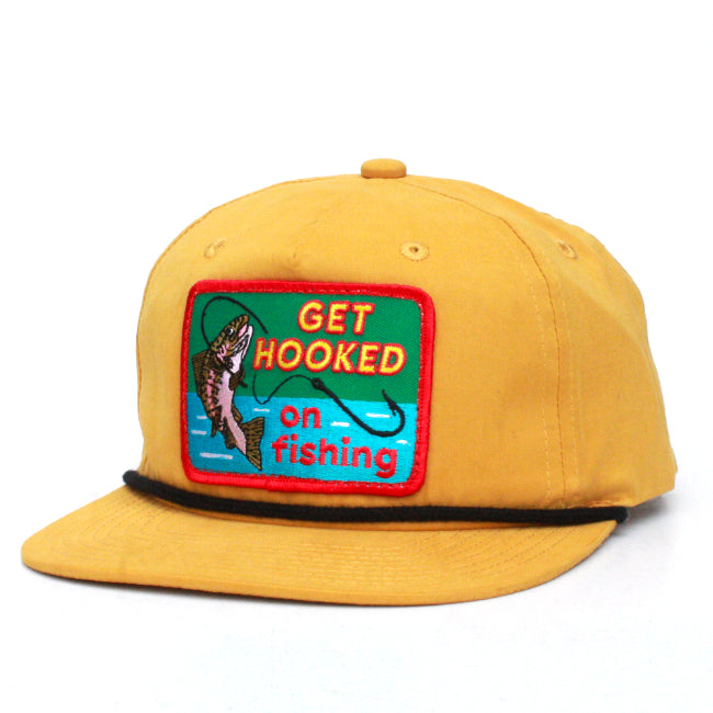 "Get Hooked On Fishing" Patch Hat – Redneck Rafter